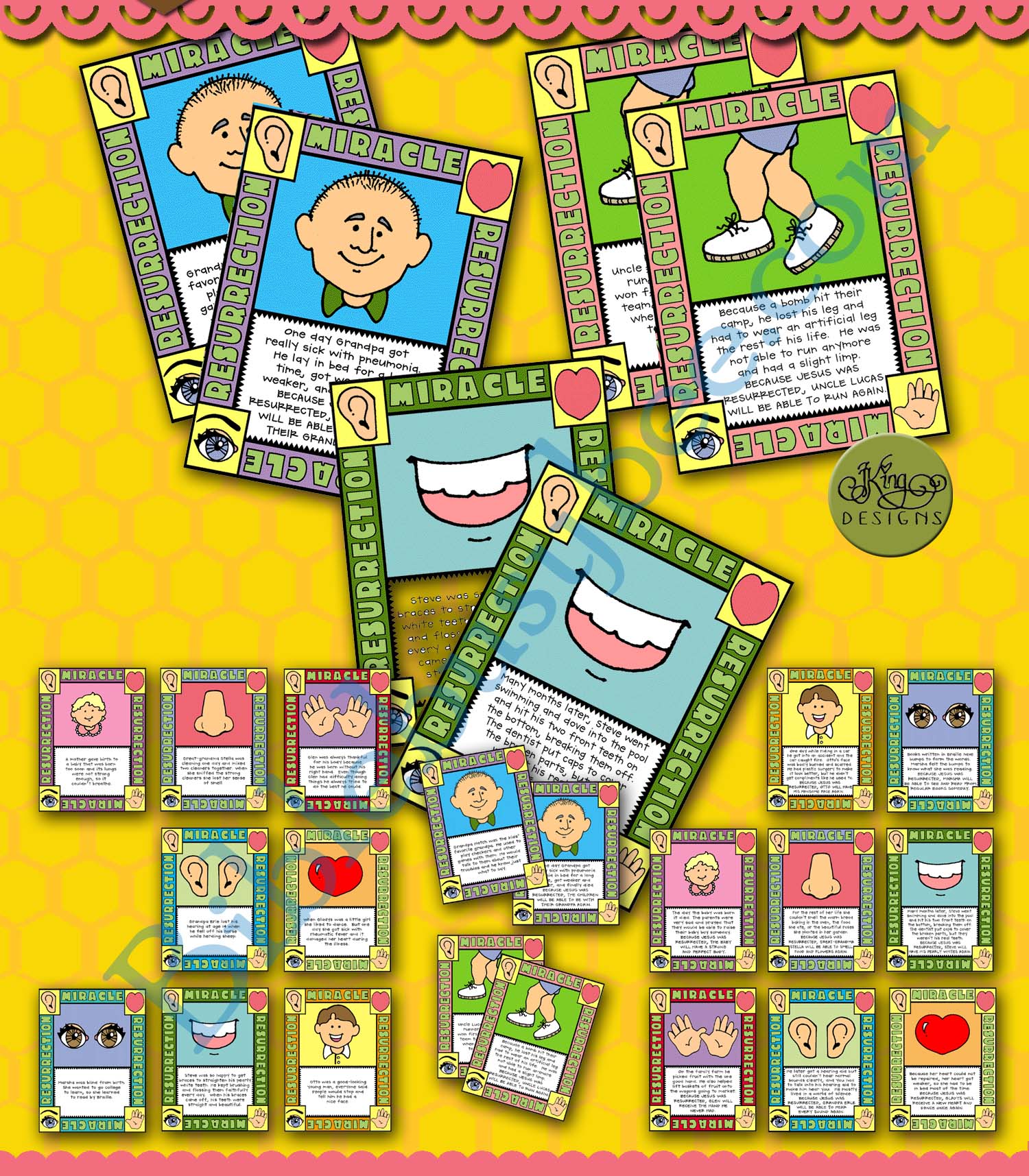 MISSION OF JESUS: Resurrection Miracles match game (Poster Presentation ...