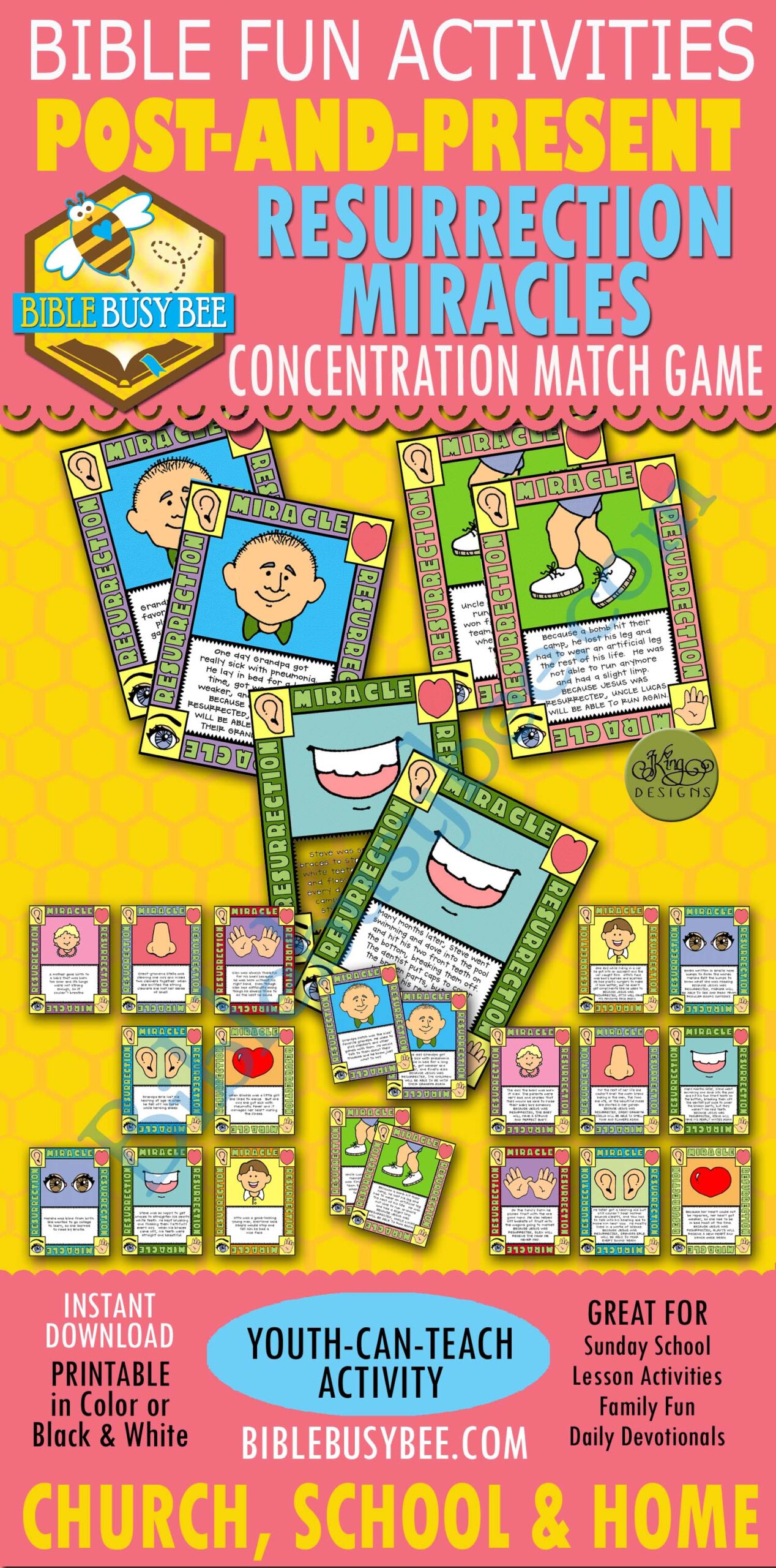 MISSION OF JESUS: Resurrection Miracles match game (Poster Presentation ...