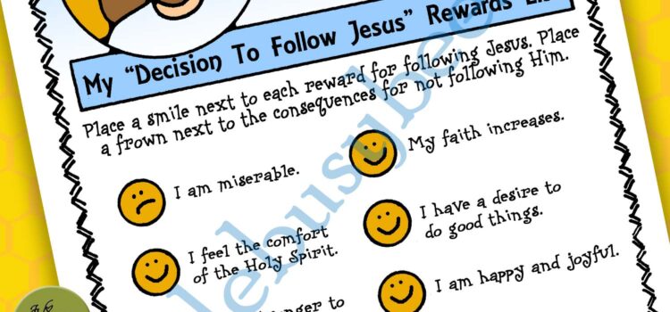 Follow Jesus Archives - biblebusybee.com